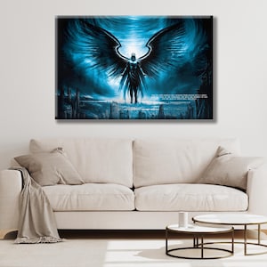Archangel Michael Canvas Wall Art Michael Angel Canvas Wall Art Popular ...