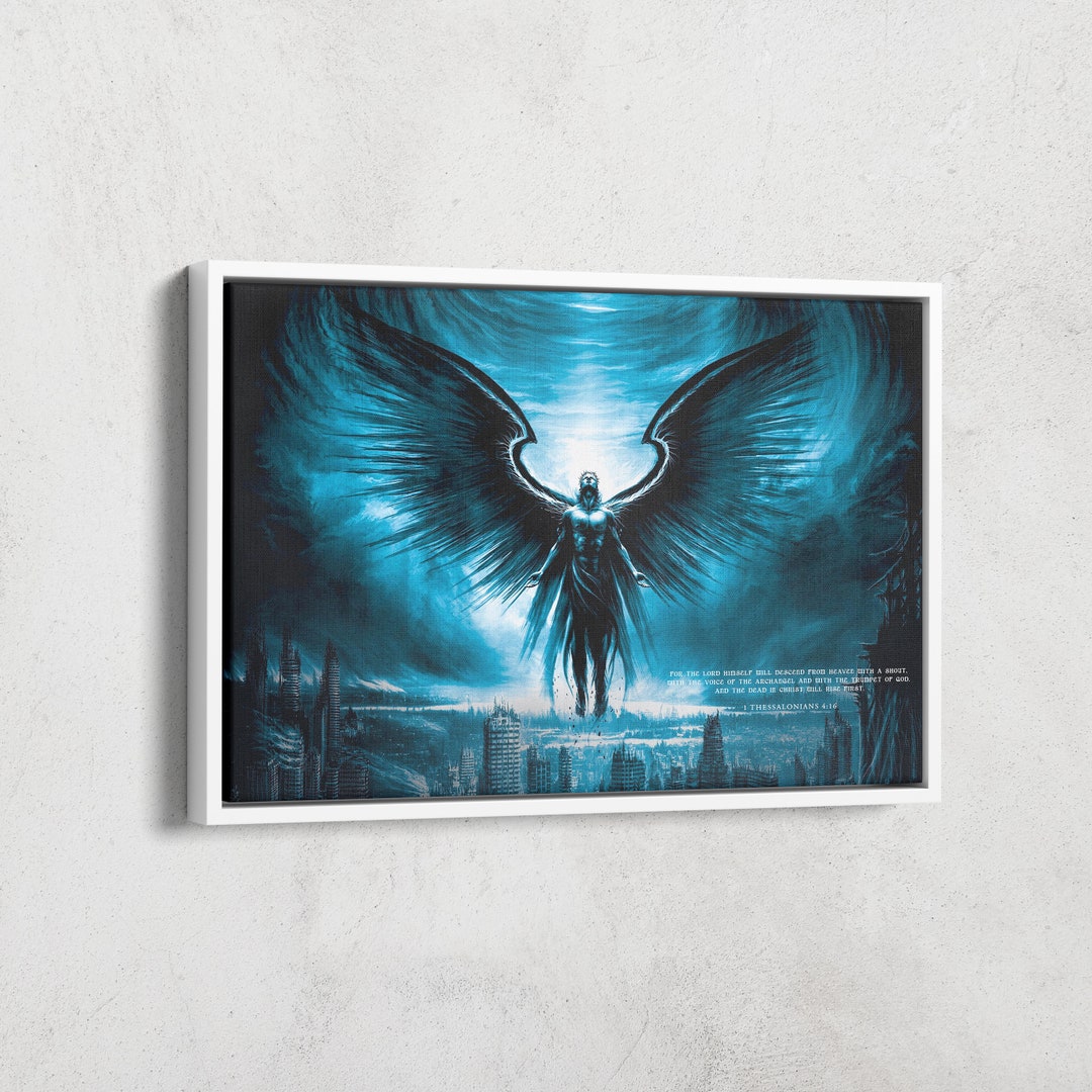 Archangel Michael Canvas Wall Art Michael Angel Canvas Wall Art Popular ...