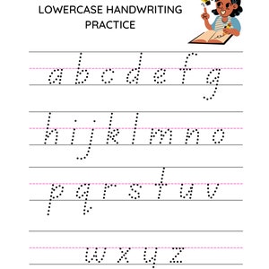 Fun Handwriting Practice Packet for Children / Kids - Etsy