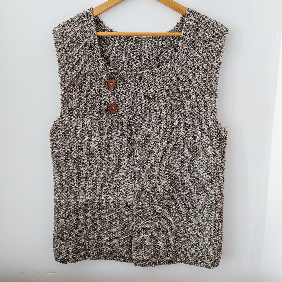 KNITTING PATTERN - Knit Vest - Woman Vest - Easy Handknit Pattern ...