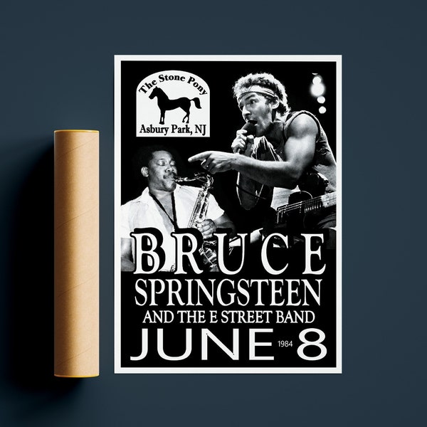 Bruce Springsteen - Etsy UK