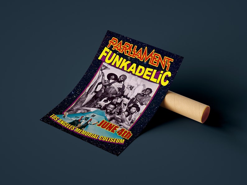 Funkadelic Poster | Parliament Poster | Funkadelic Poster Gift ...