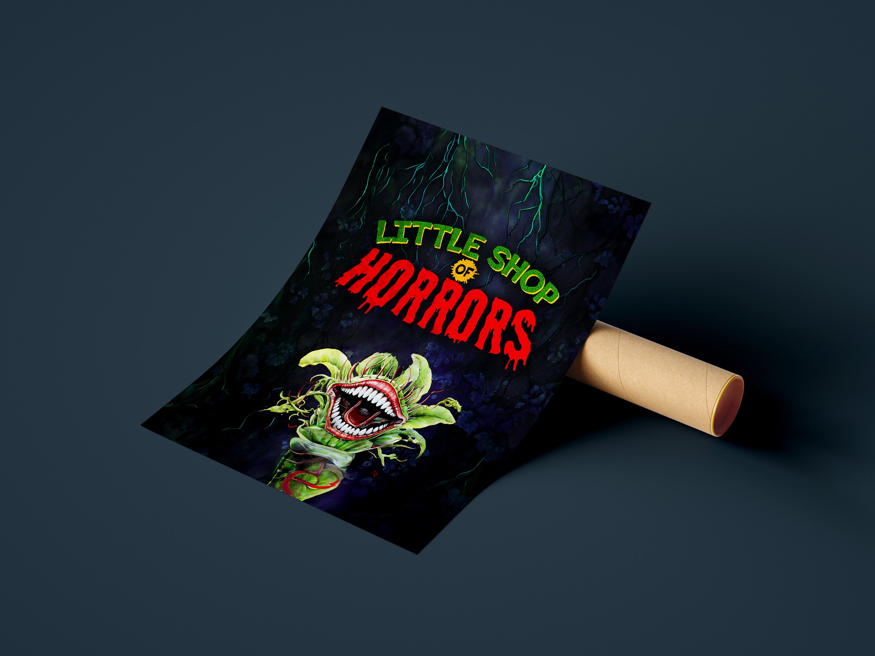Little Shop of Horrors Poster Print Musical Theatre Poster little Shop ...