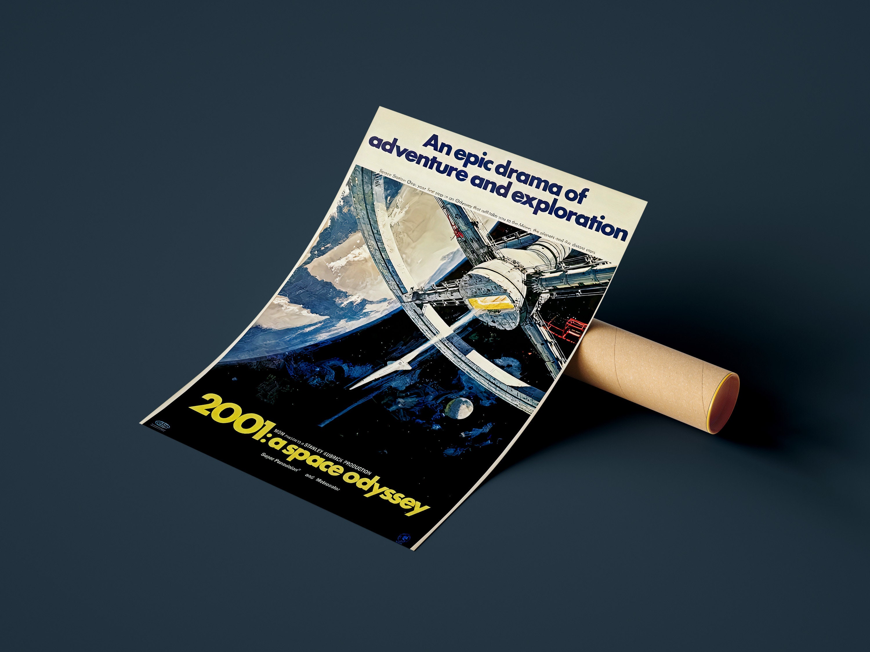 2001 A Space Odyssey Poster 2001: A Space Odyssey High Quality Poster ...