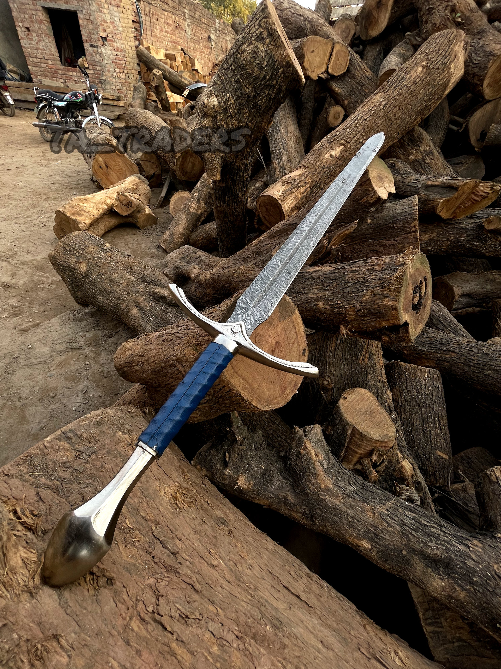 Hand Forged Sword, Viking Sword, Damascus Sword, Handmade Sword, Custom ...