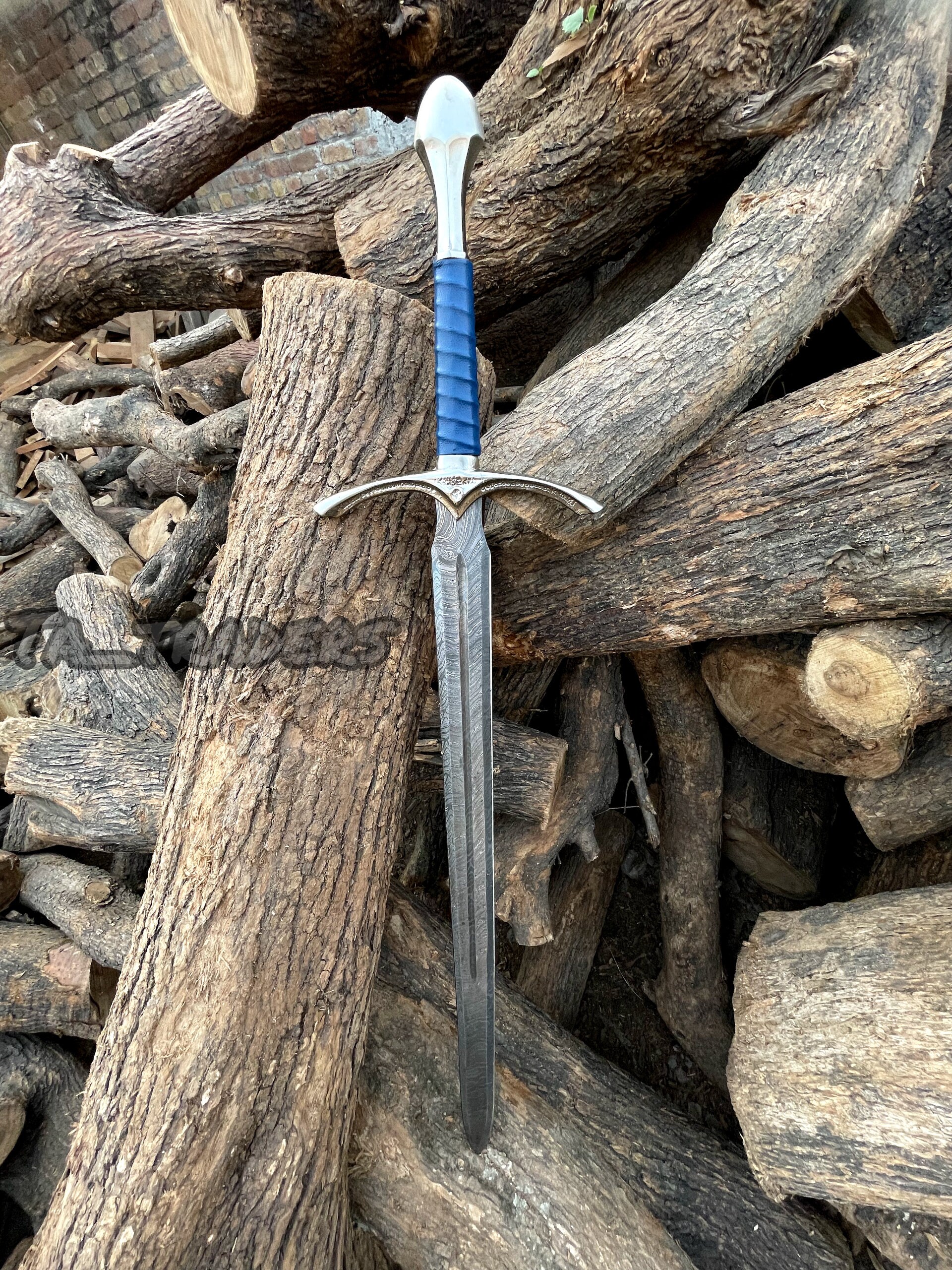 Hand Forged Sword, Viking Sword, Damascus Sword, Handmade Sword, Custom ...