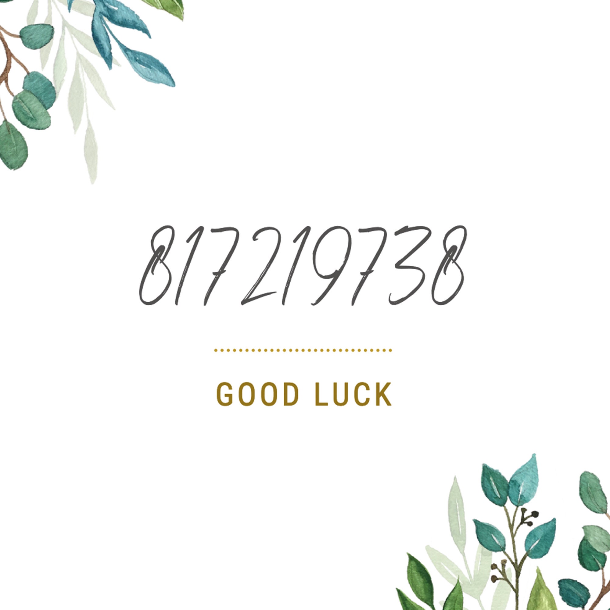 Grabovoi Number Cards | Cheat Code | Cash Flow | Good Luck ...