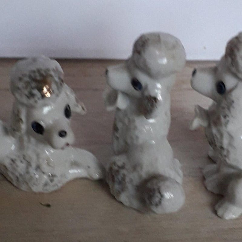 Ceramic Poodle - Etsy