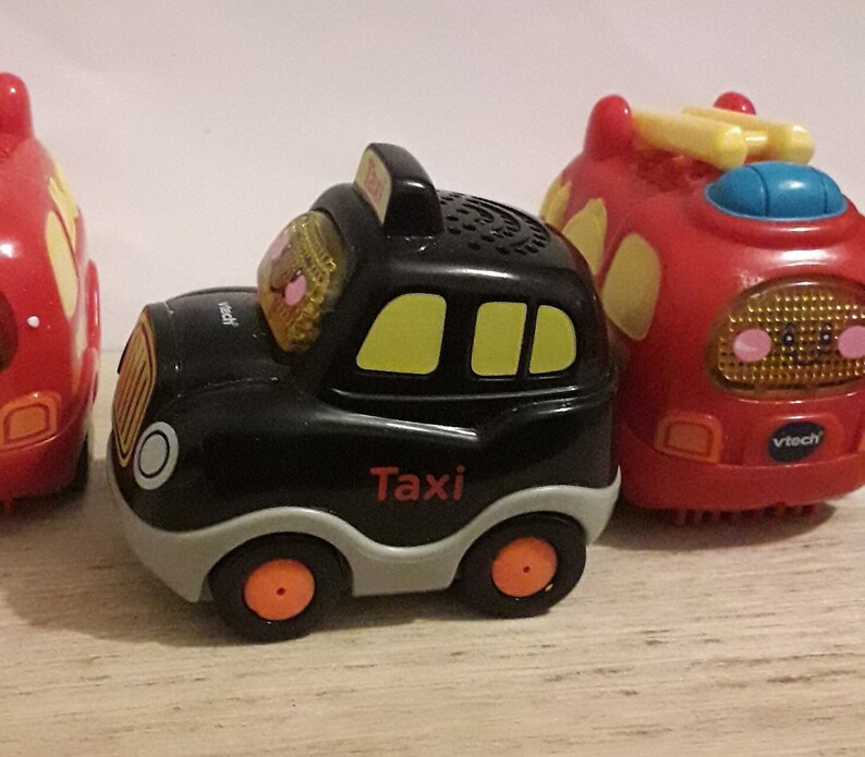 Vtech Baby 119803 Three Vehicles Two Toot Toot Drivers Fire Engine, and ...