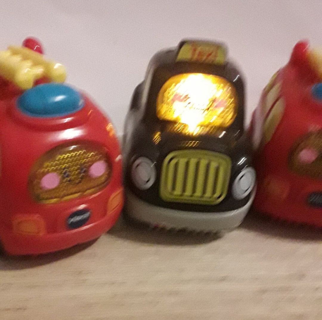 Vtech Baby 119803 Three Vehicles Two Toot Toot Drivers Fire Engine, and ...