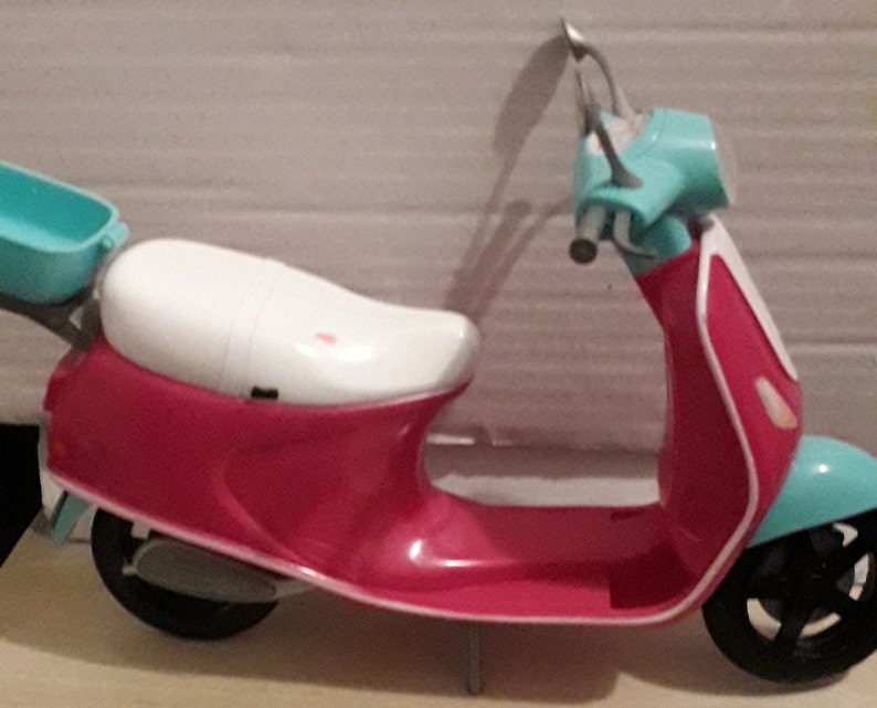 Barbie Moped, Schooter, Vespa, and Barbie Doll - Etsy