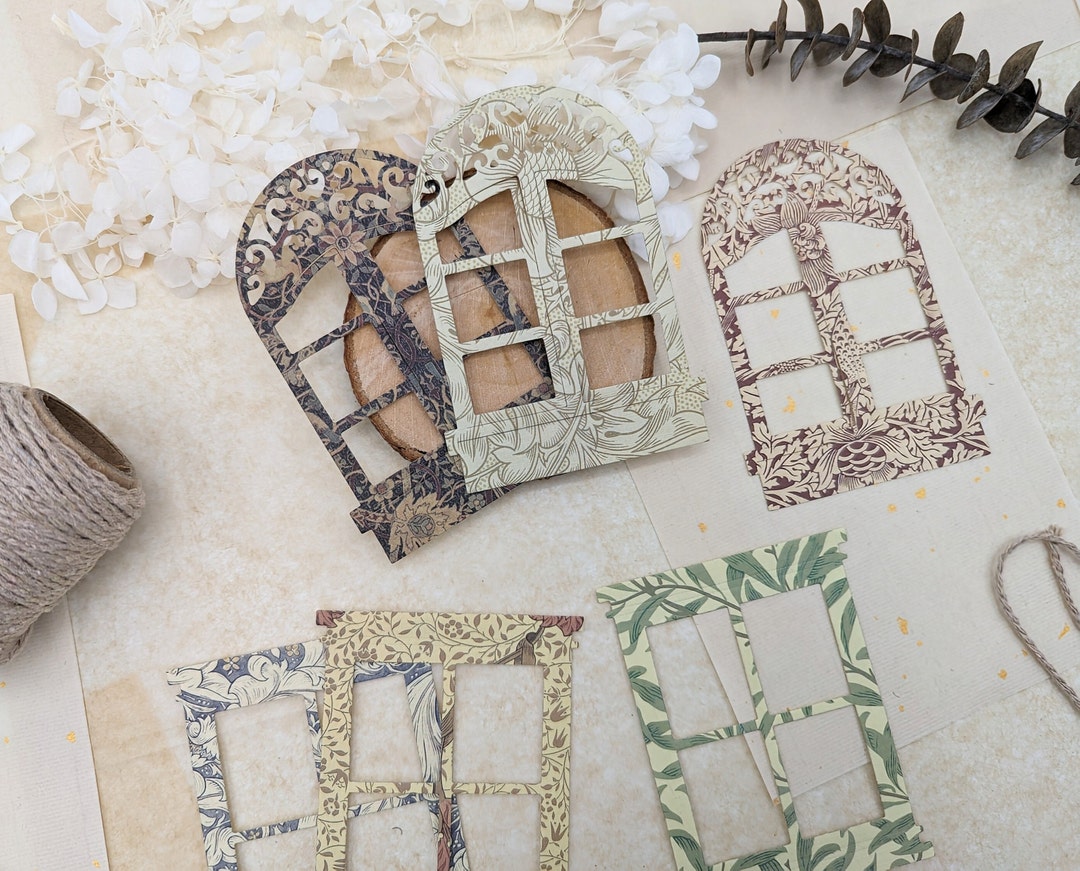 Die Cuts Window Die Cuts Two Different Types Ephemera Pieces Planner ...