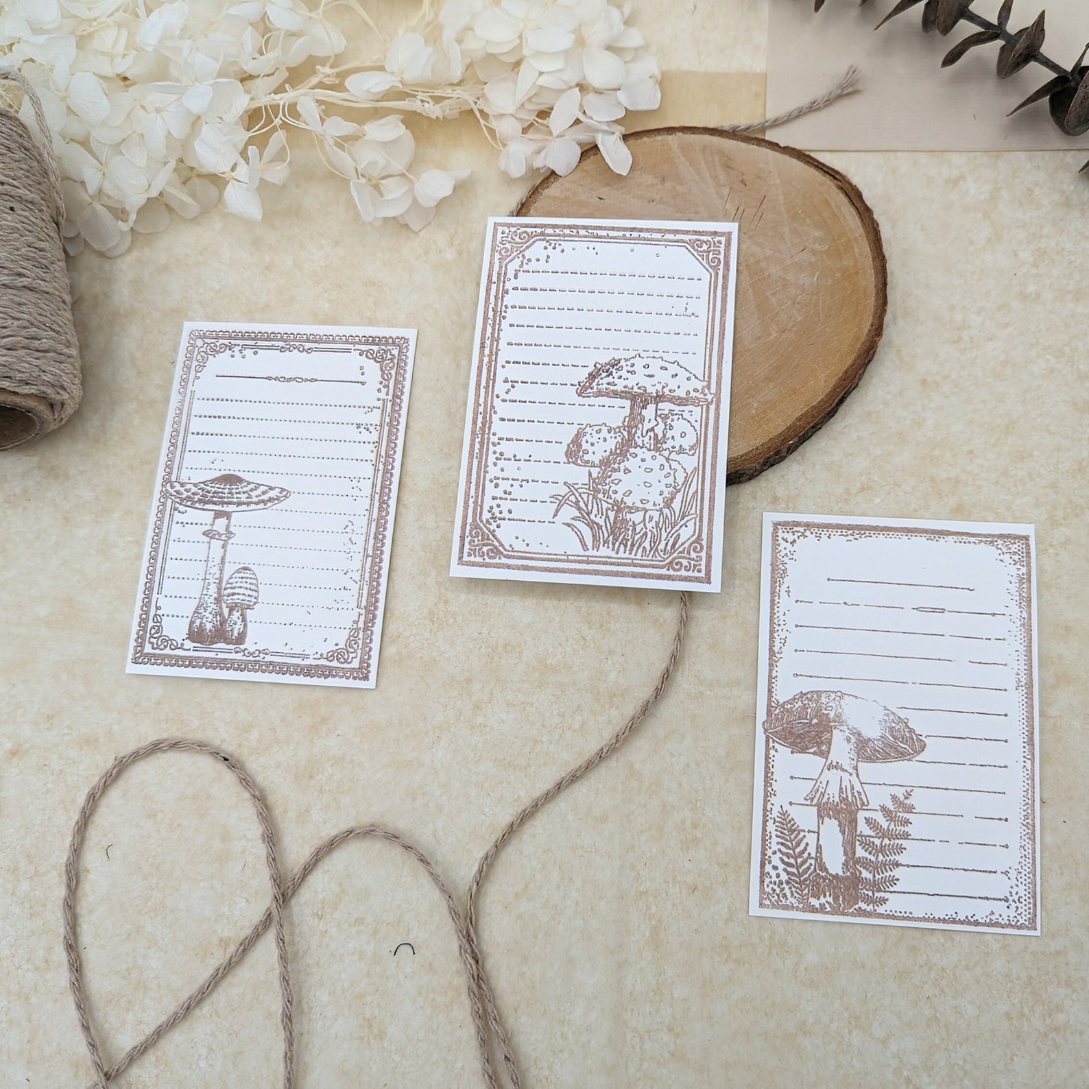 Decorative Cards • 15 Pieces • Small Cards • Journaling Cards • Paper ...