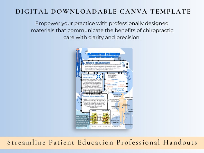 Neuropathy Chiropractic Handout – Comprehensive Guide to Nerve Health ...