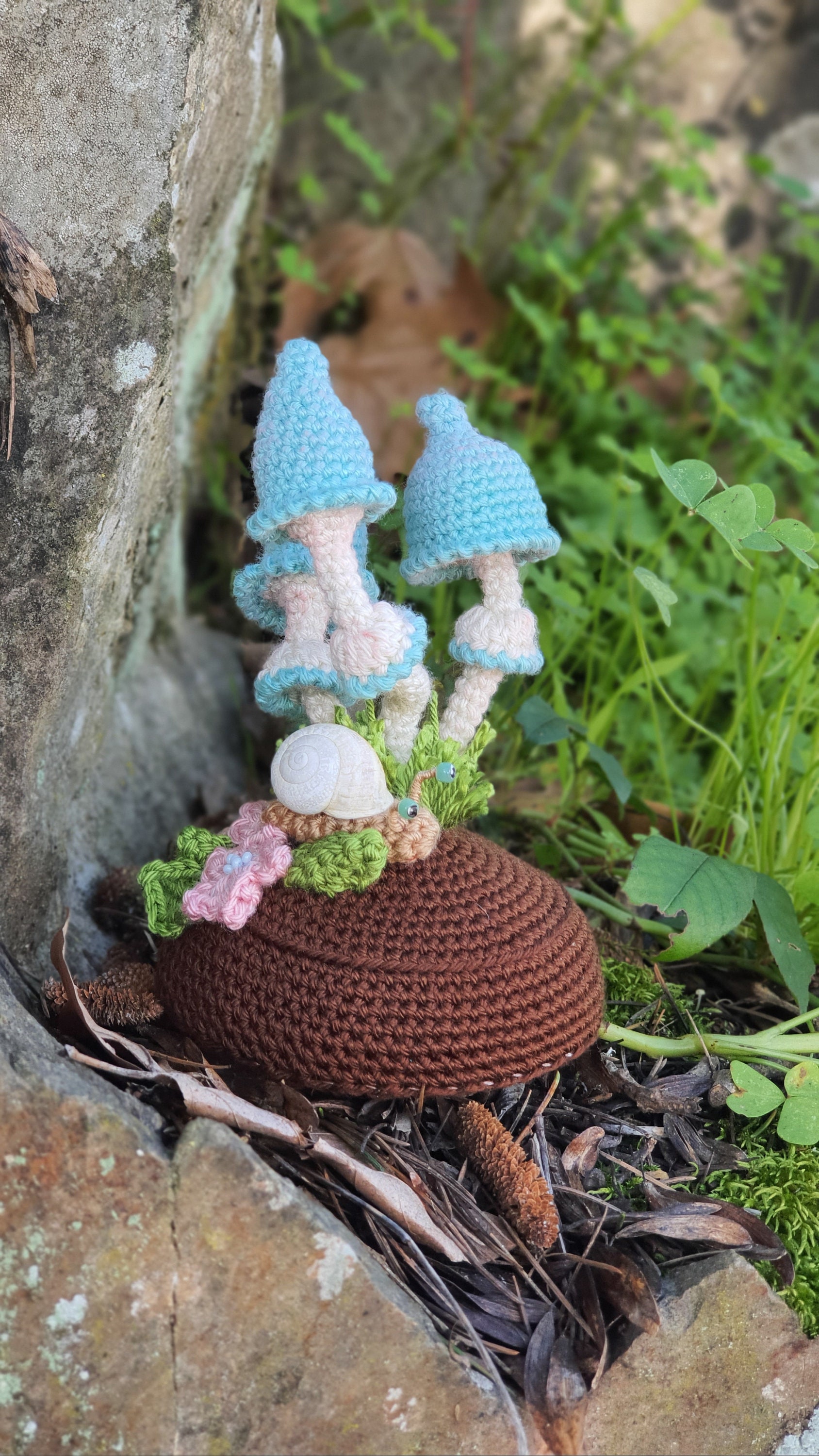 Pincushion blue Toadstool Unique Present for - Etsy