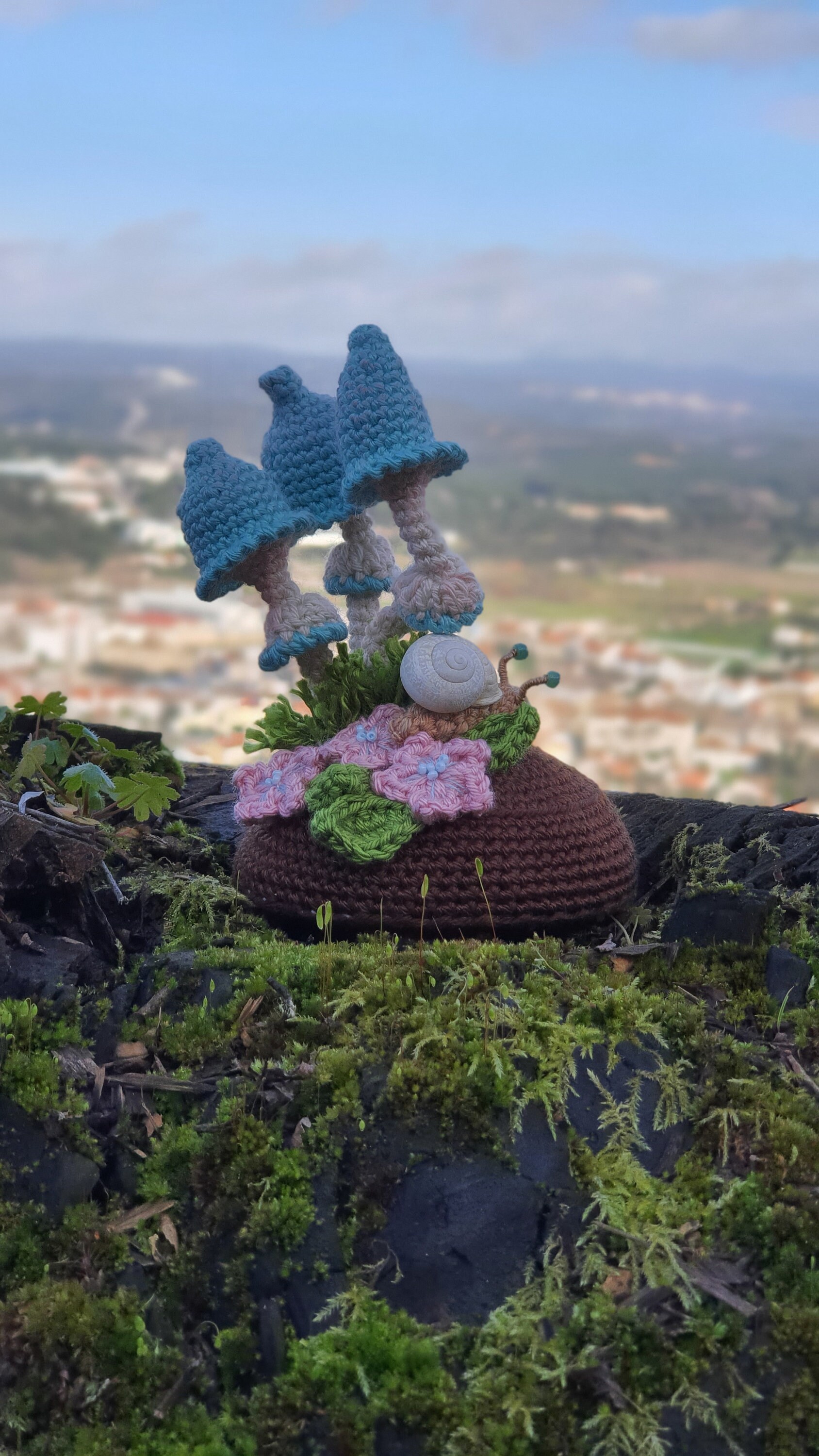 Pincushion blue Toadstool Unique Present for - Etsy