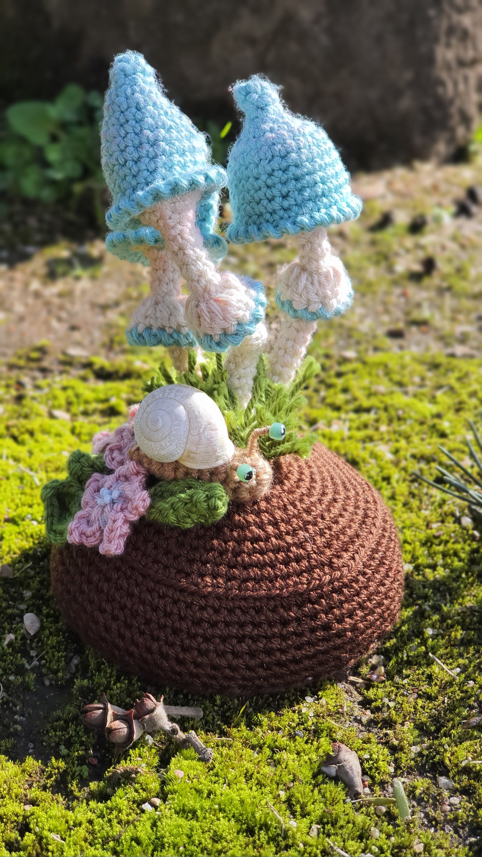 Pincushion blue Toadstool Unique Present for - Etsy