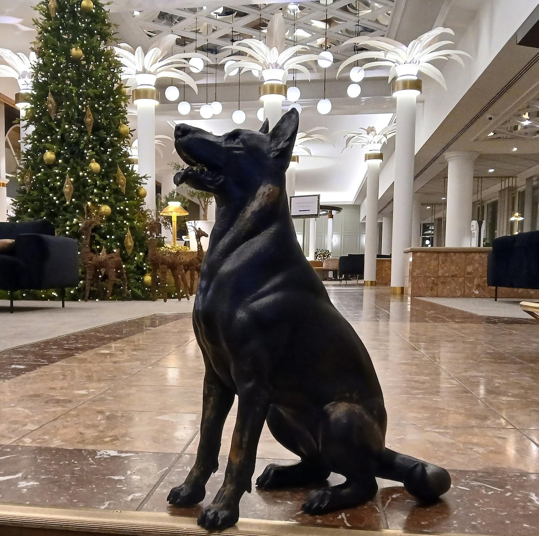 Big Sculpture Shepherd, German Shepherd, East European Shepherd, Dog ...