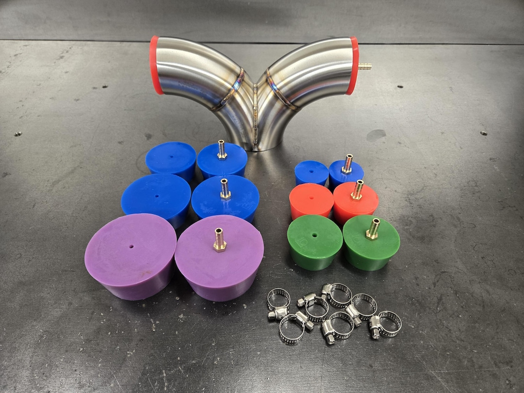 Silicone Purge Plug Kit: 1.25-3 Inch, Tig Welding Exhaust Fabrication ...
