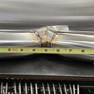 Merge Collector Dual 3" to Single 3.5" 304 Stainless Tig Welded Exhaust ...
