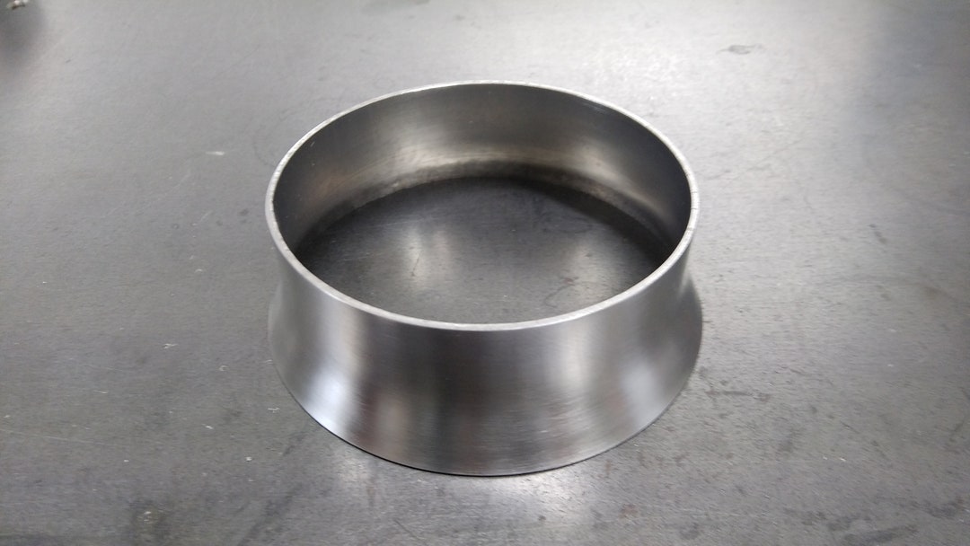 Transition Reducer 3.5" to 4" Short .060 304 Stainless Tig Weld ...