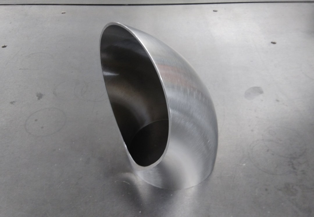 4" Dump Exhaust Tip .075 304 Stainless Turbo Outlet Fabrication Weld On ...