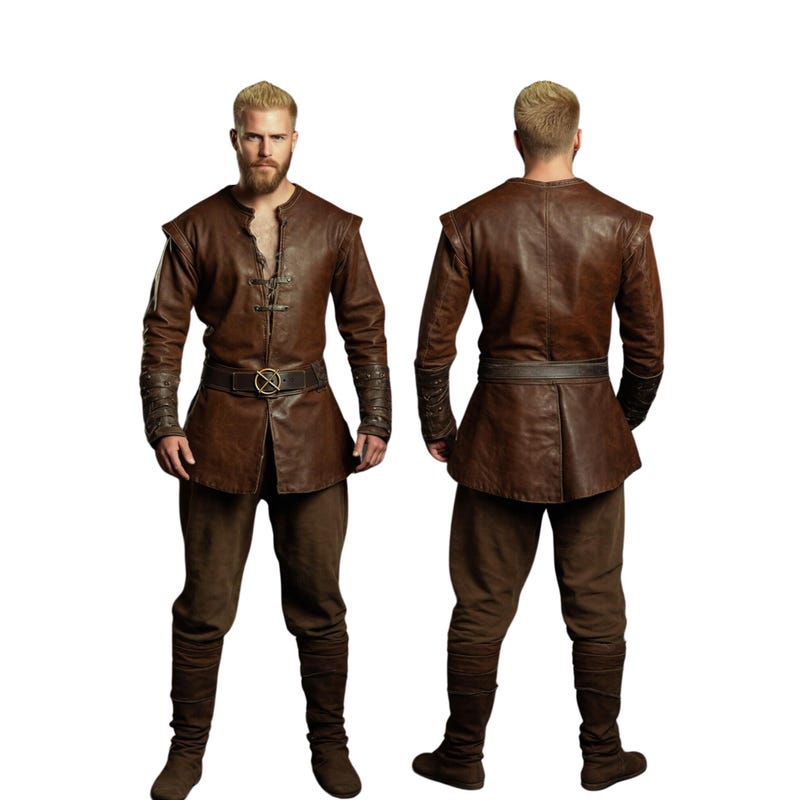 Leather Jerkin - Etsy