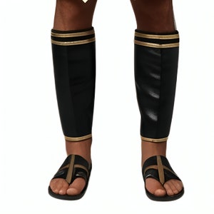 Egyptian Pharaoh Tutankhamun Handmade Costume - Leather Medieval Tunic ...