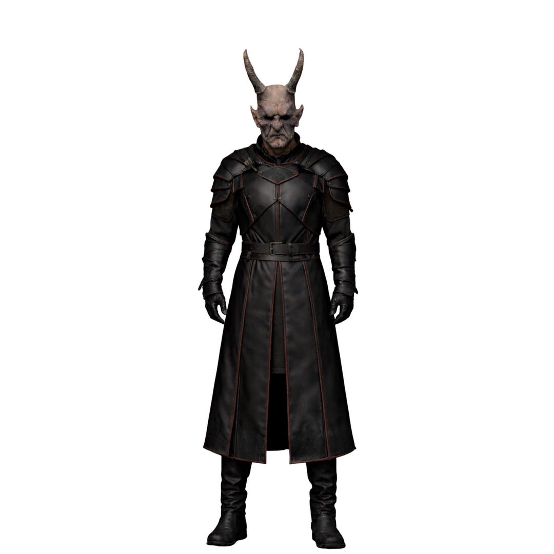 Handmade Gothic Leather Armor - Demon Costume - Devil Cosplay Outfit ...