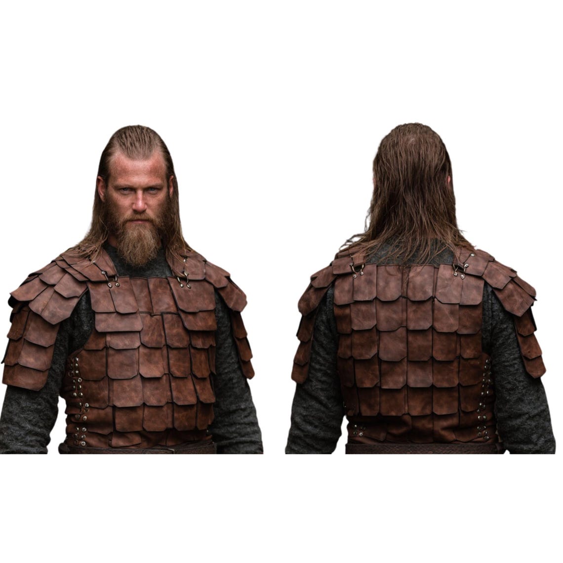 Handmade Leather Brigandine Armor: Viking Renaissance LARP Outfit - Etsy