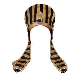 Handmade Leather Tutankhamun Costume: Egyptian Pharaoh Cosplay Outfit ...