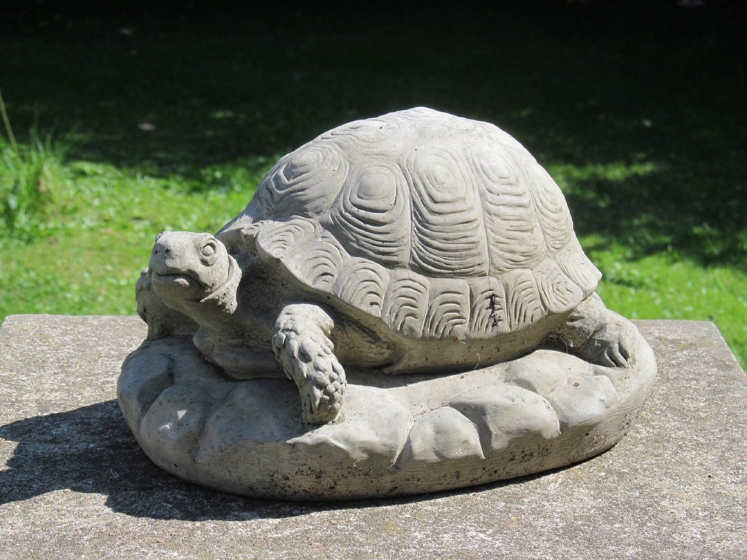 Tortoise Garden Statue - Etsy