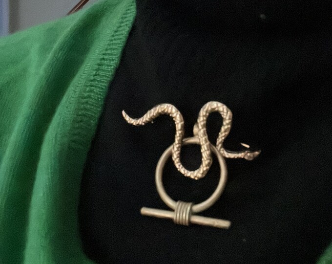 Shen Ring Necklace, Miniature Amulet in Oxidised Sterling Silver or ...