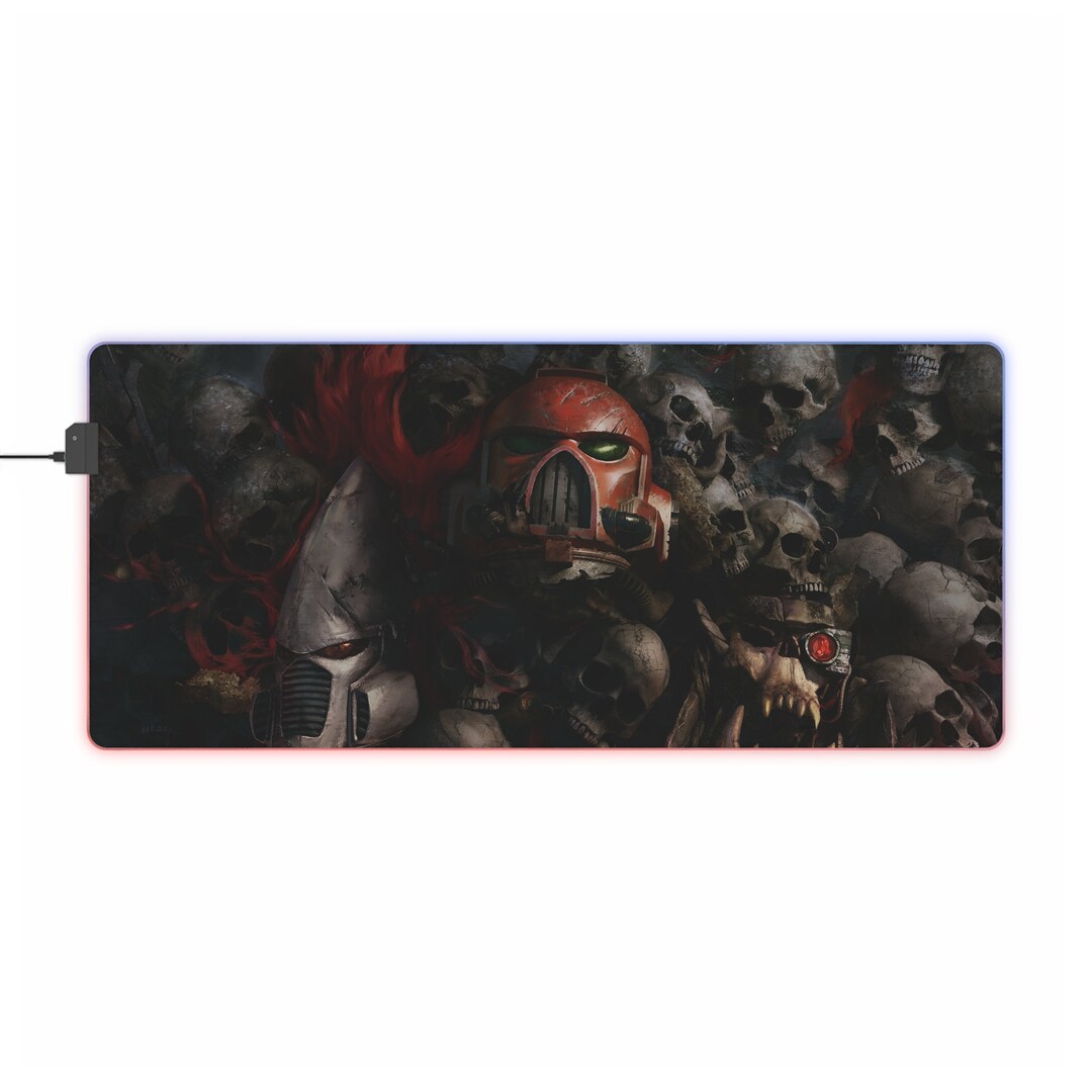 Warhammer 40.000 LED Gaming Mouse Pad Big Gaming Mouse Pad - Etsy
