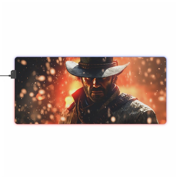 Arthur Morgan Mousepad - Etsy