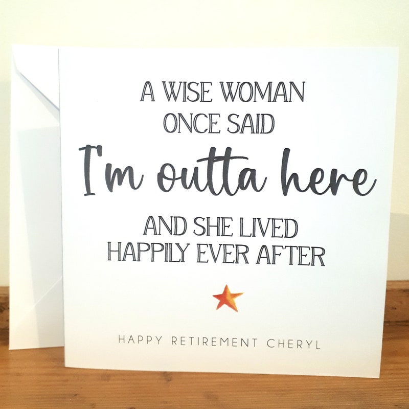 Funny Retirement Cards - Etsy UK