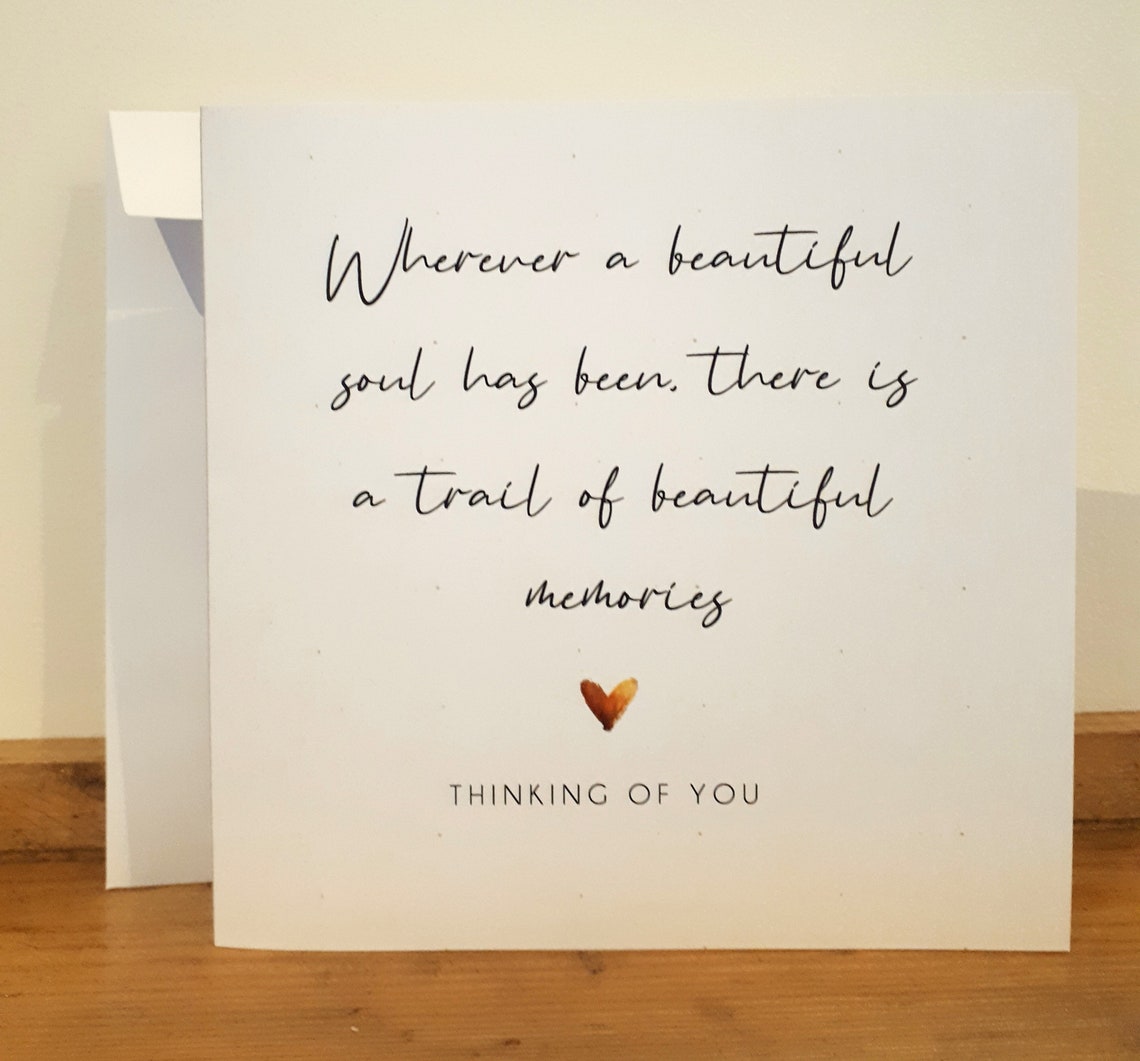 Sympathy Card Bereavement Card Sorry for Your Loss Card - Etsy