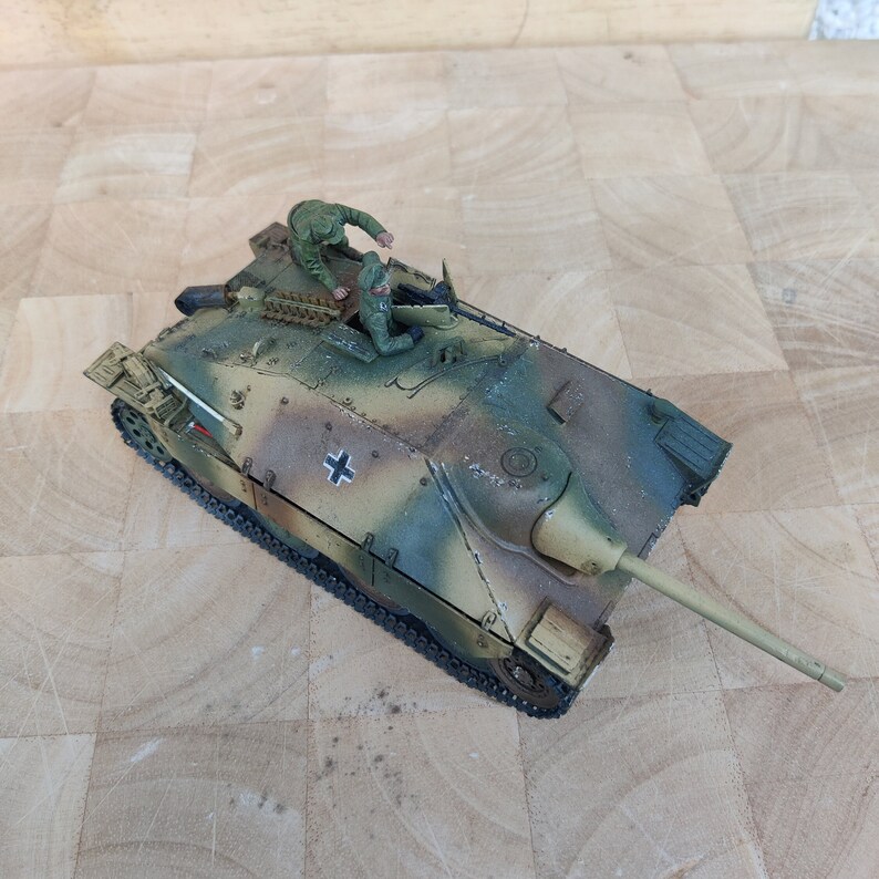 Jagdpanzer Hetzer Starr Tank, 1/35 German Tank Model, Model Tank - Etsy