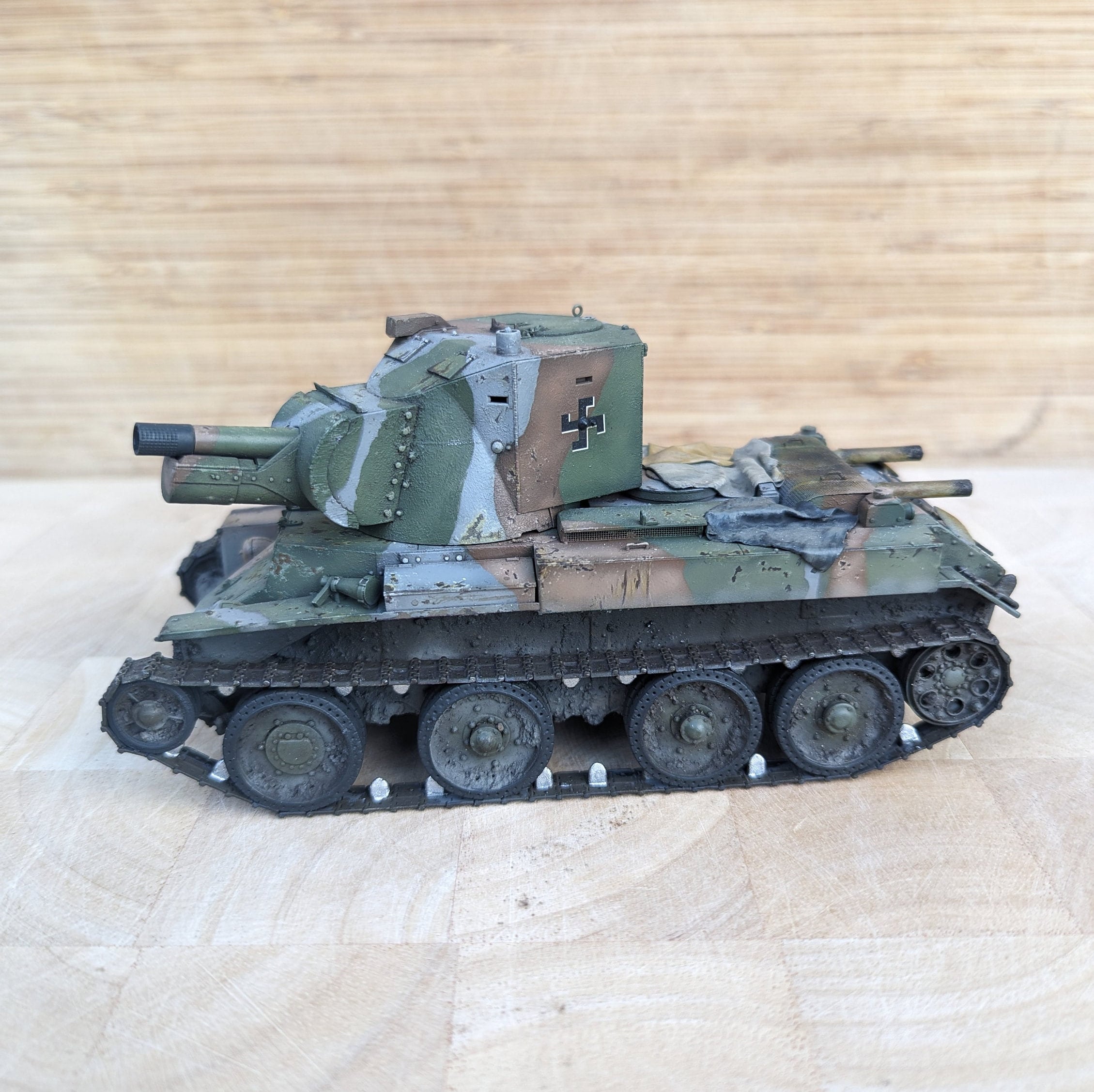 Award Winning 1/35 Finnish BT-42 Tank, Ww2 Model, Model Tank - Etsy