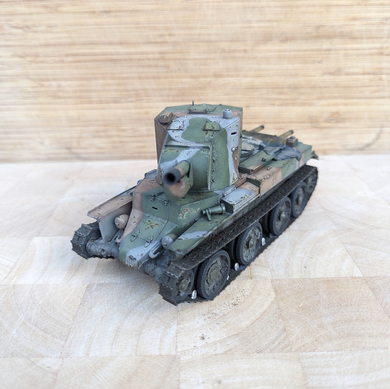 1/35 Finnish BT-42 Tank, Ww2 Model, Model Tank, Award Winning - Etsy