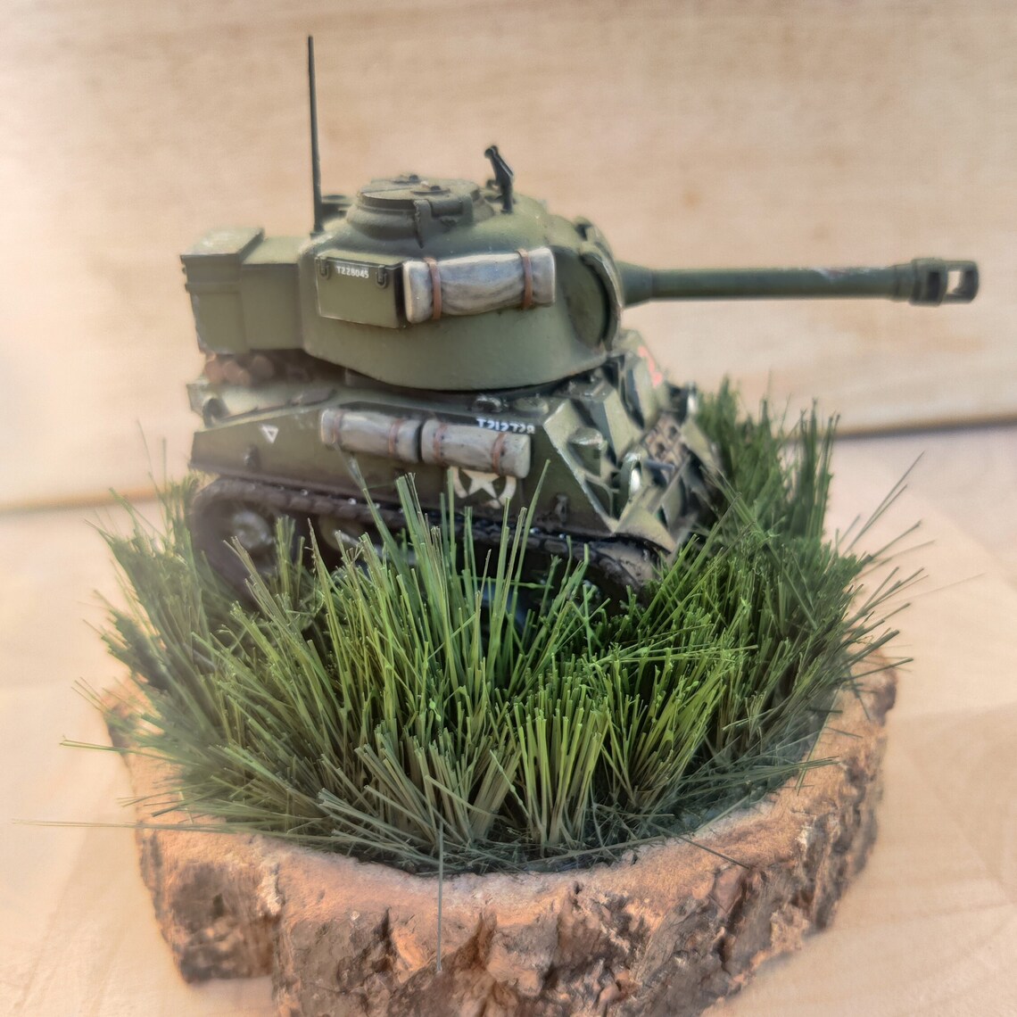 Tank Diorama Ww2 Sherman Firefly Diorama Model Tank - Etsy