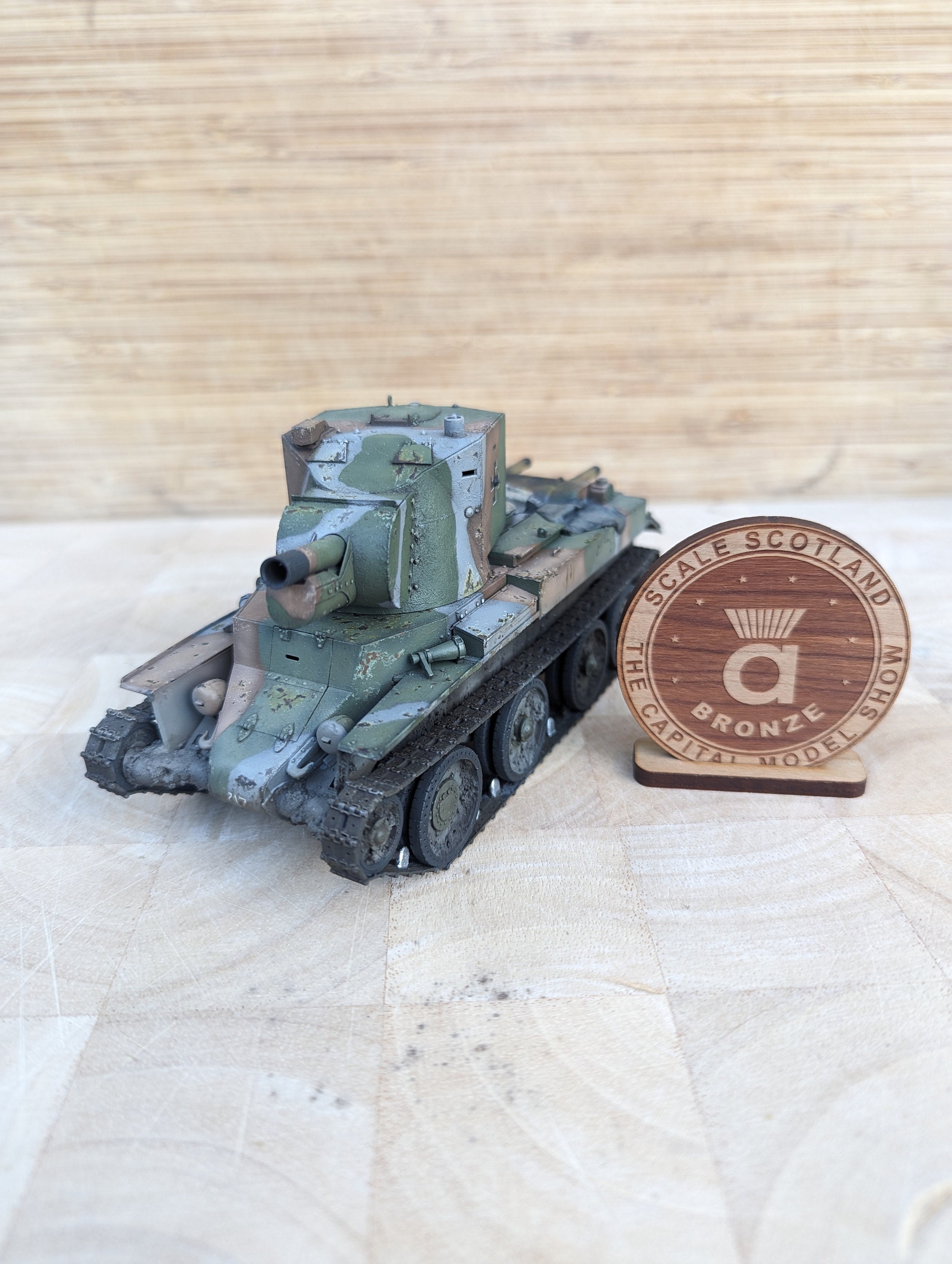 Award Winning 1/35 Finnish BT-42 Tank, Ww2 Model, Model Tank - Etsy