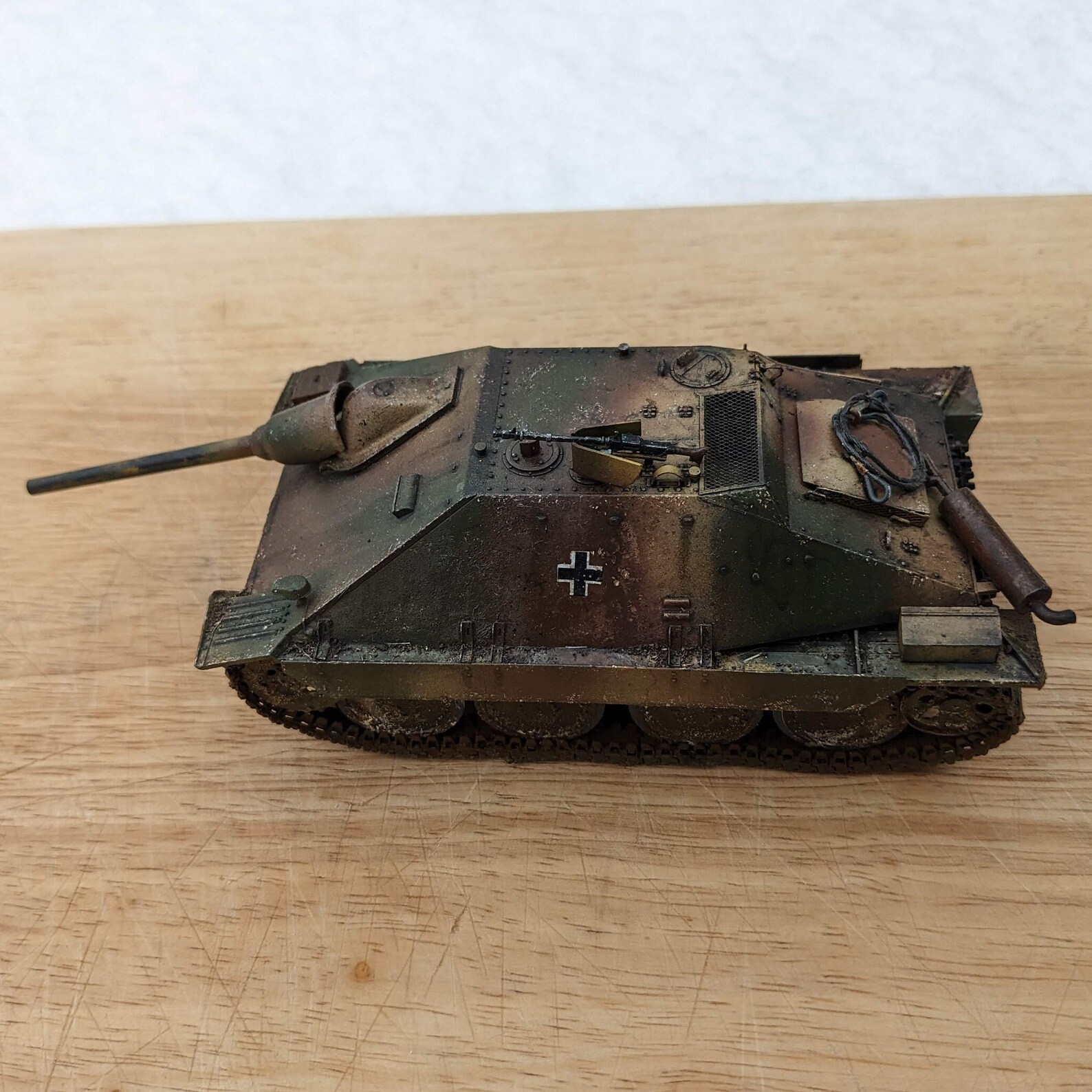 Jagdpanzer Hetzer Starr Tank 1/35 German Tank Model Model - Etsy