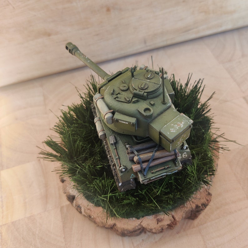 Tank Diorama, Ww2 Sherman Firefly Diorama, Model, Tank - Etsy