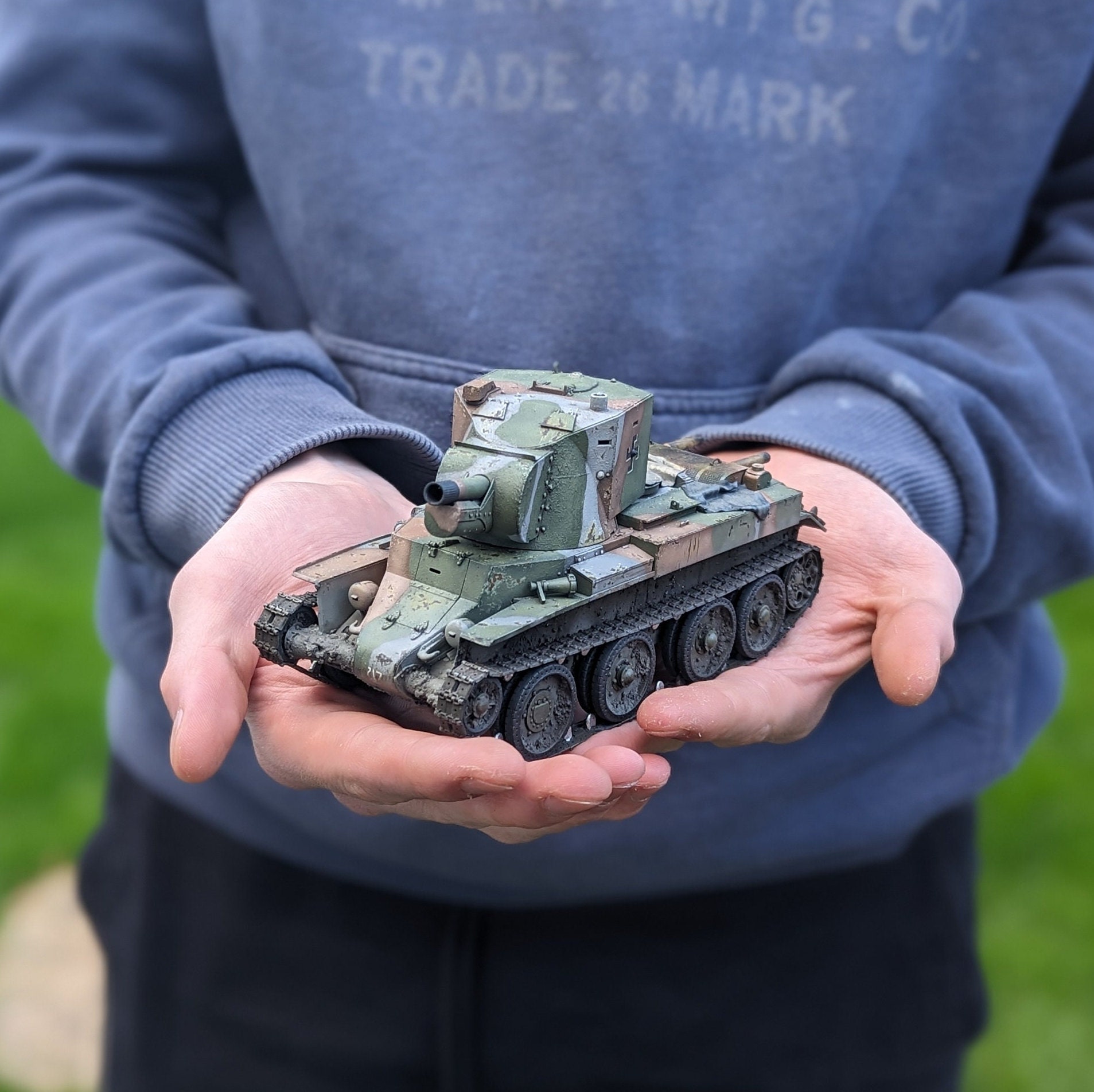 Award Winning 1/35 Finnish BT-42 Tank, Ww2 Model, Model Tank - Etsy