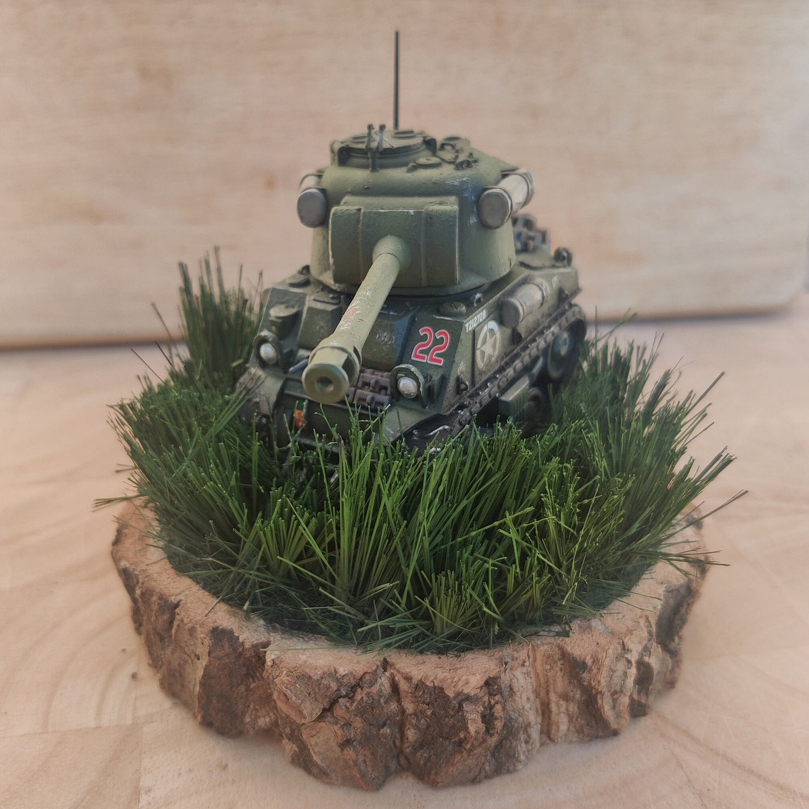 Tank Diorama, Ww2 Sherman Firefly Diorama, Model, Tank - Etsy
