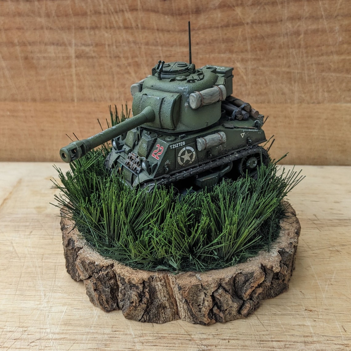 Tank Diorama, Ww2 Sherman Firefly Diorama, Model, Tank - Etsy