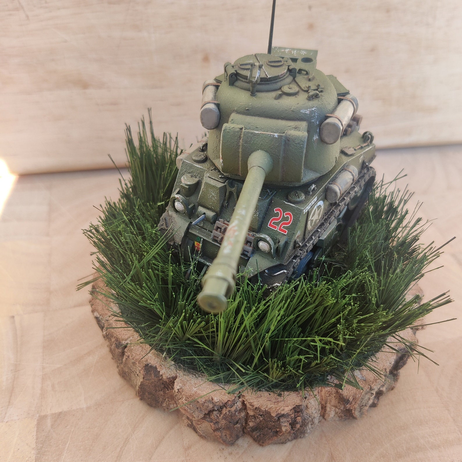 Tank Diorama, Ww2 Sherman Firefly Diorama, Model, Tank - Etsy