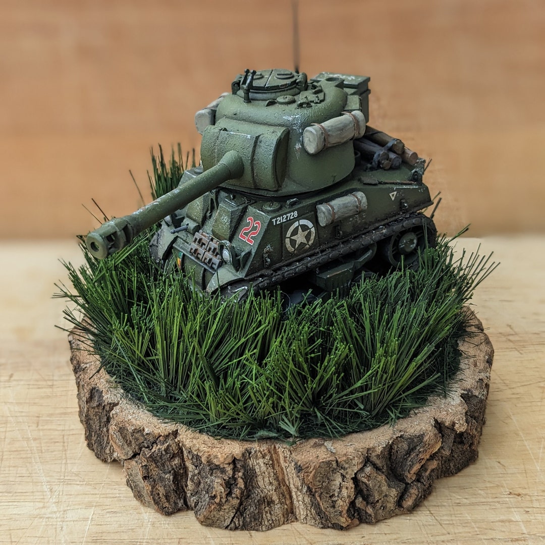 Tank Diorama, Ww2 Sherman Firefly Diorama, Model, Tank - Etsy