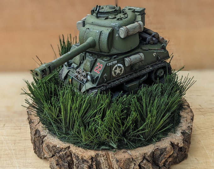 Tank Diorama, Ww2 Sherman Firefly Diorama, Model, Tank - Etsy